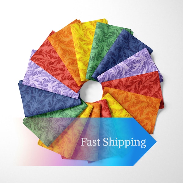 Vibrant Color Fabric - Etsy