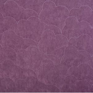 Clouds E2E Pantograph for Baby Quilt Long Arm Continuous Line Quilt ...
