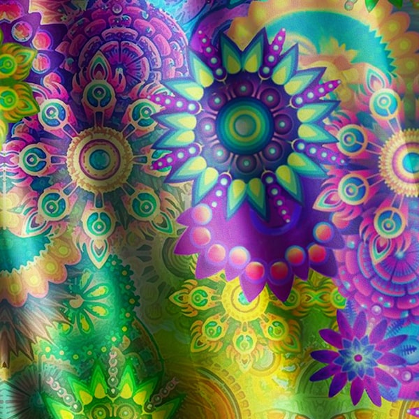 Multi Color Fabric - Etsy