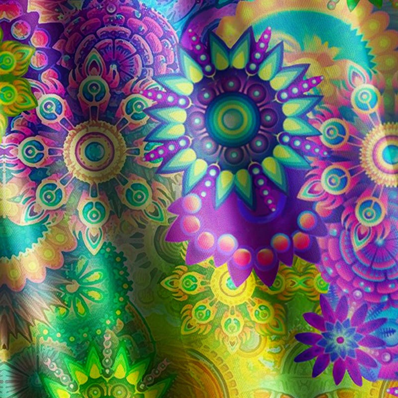 Multi Color Fabric - Etsy