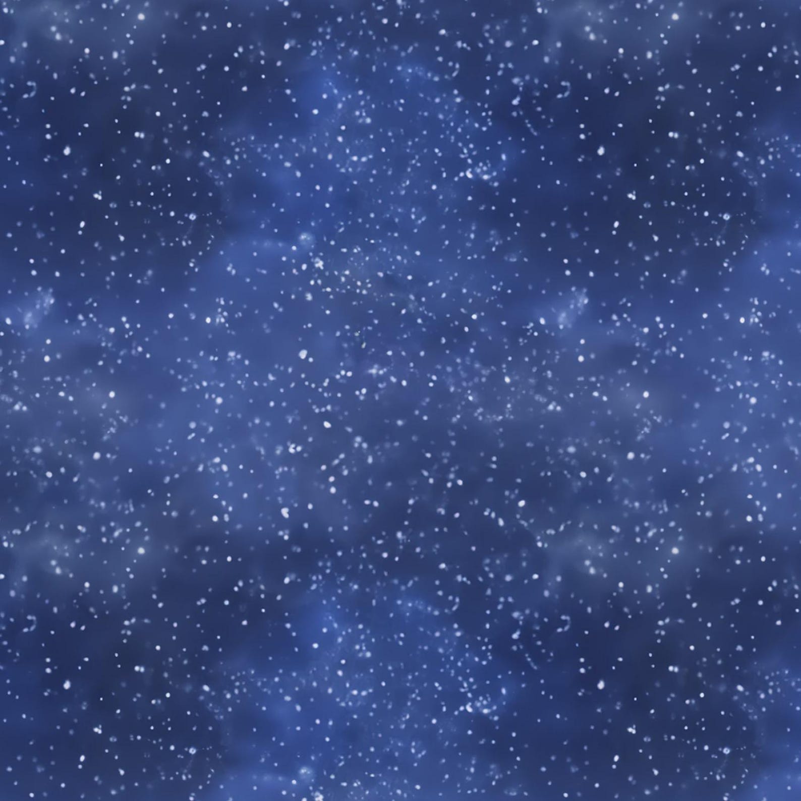 Royal Navy Blue Night Sky Quilting Cotton Night Winter Night Sky ...