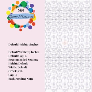 Edge to Edge Pantograph for Quilting Digital E2E Quilting Modern ...