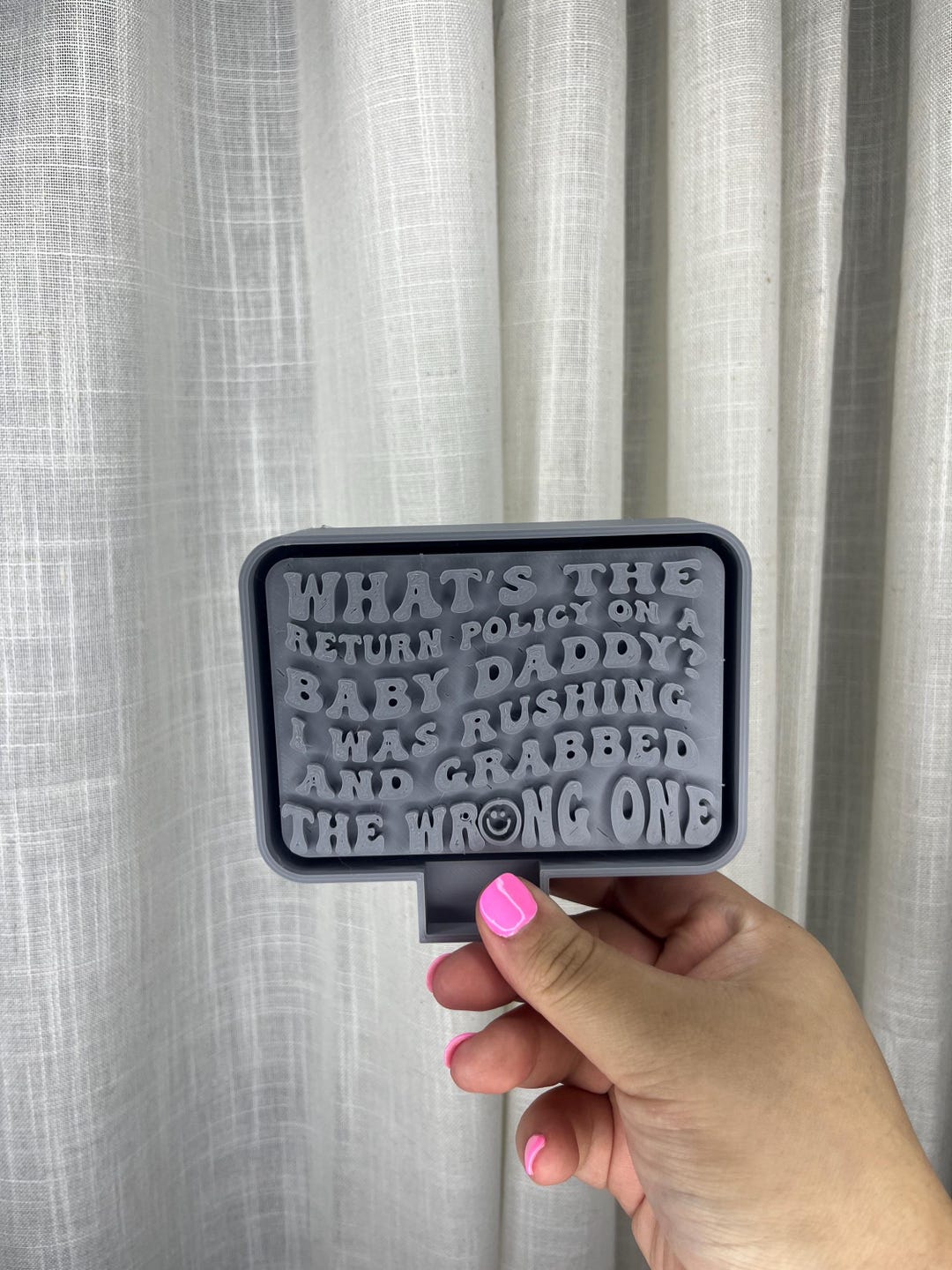 Funny Baby Daddy Silicone Mold for Freshies - Etsy