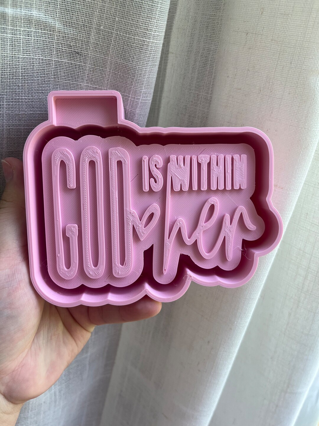 God is Within Her Silicone Mold for Freshies - Etsy