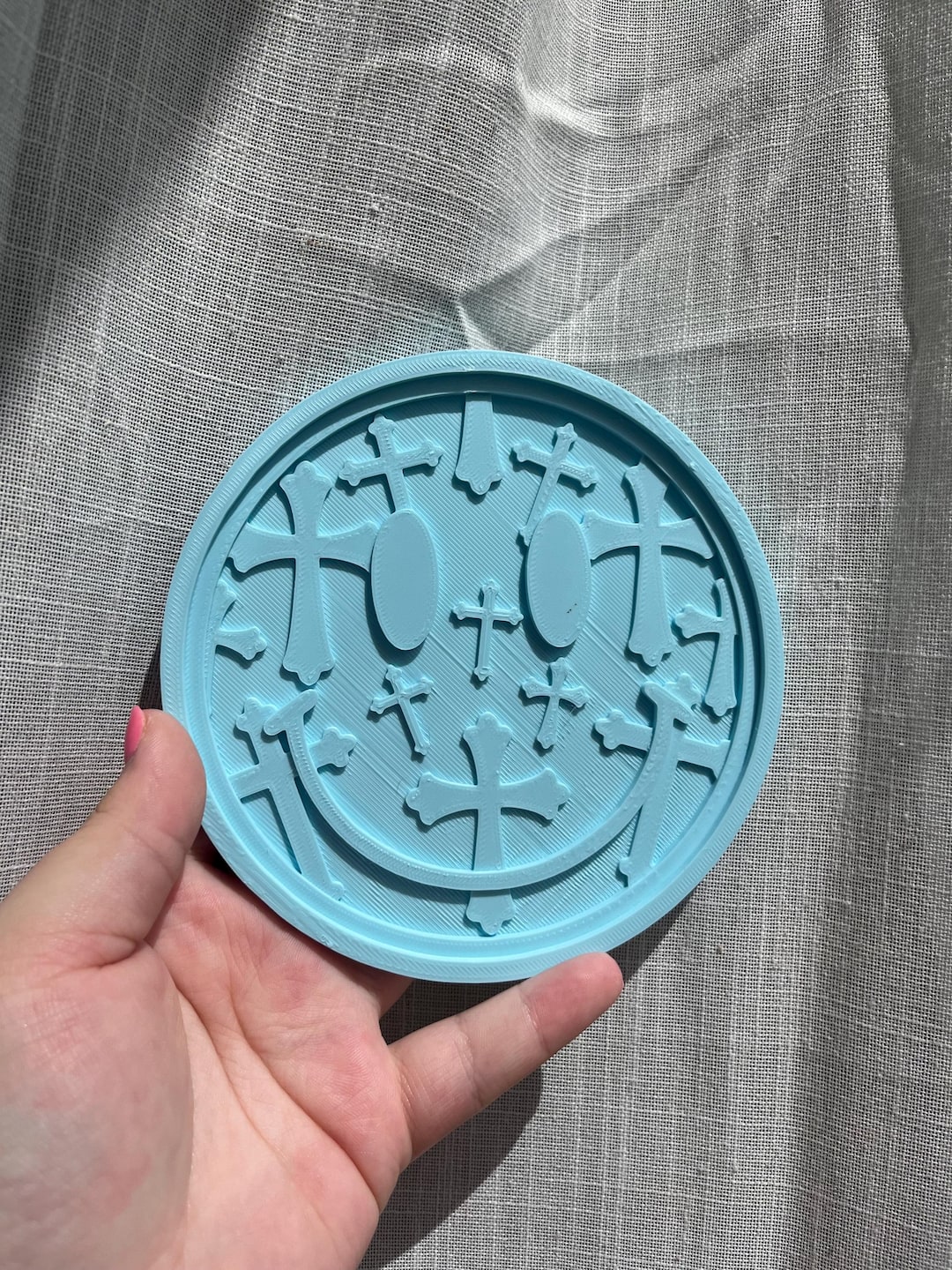 Cross Smiley Silicone INSERT - Etsy
