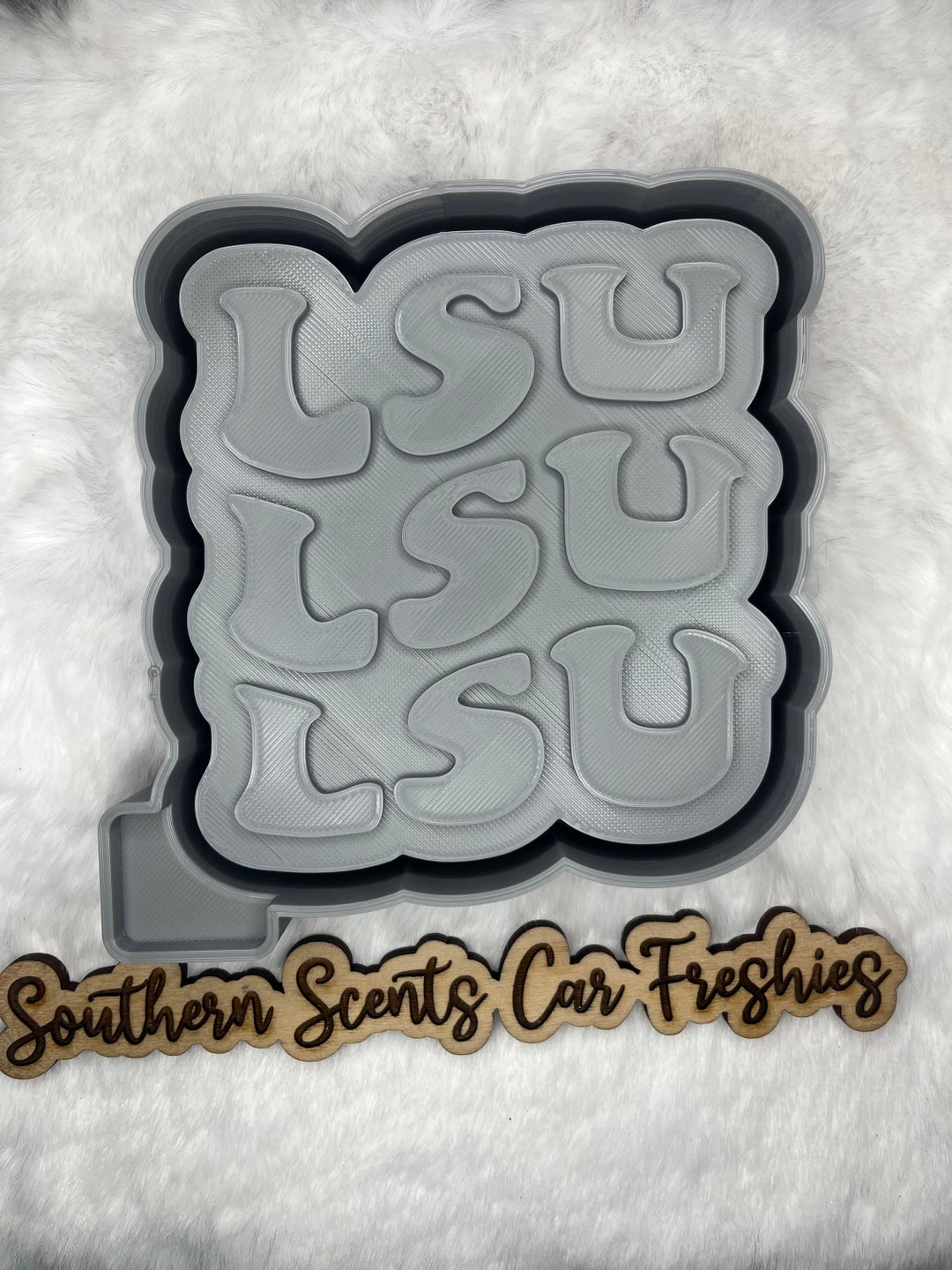 LSU Silicone Mold for Freshies - Etsy