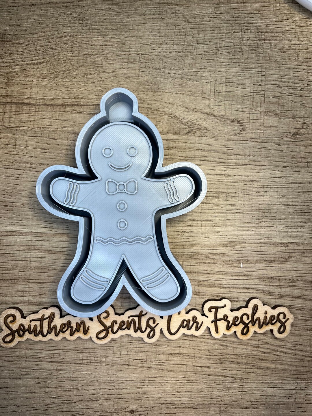 Gingerbread Man Silicone Mold for Freshies - Etsy