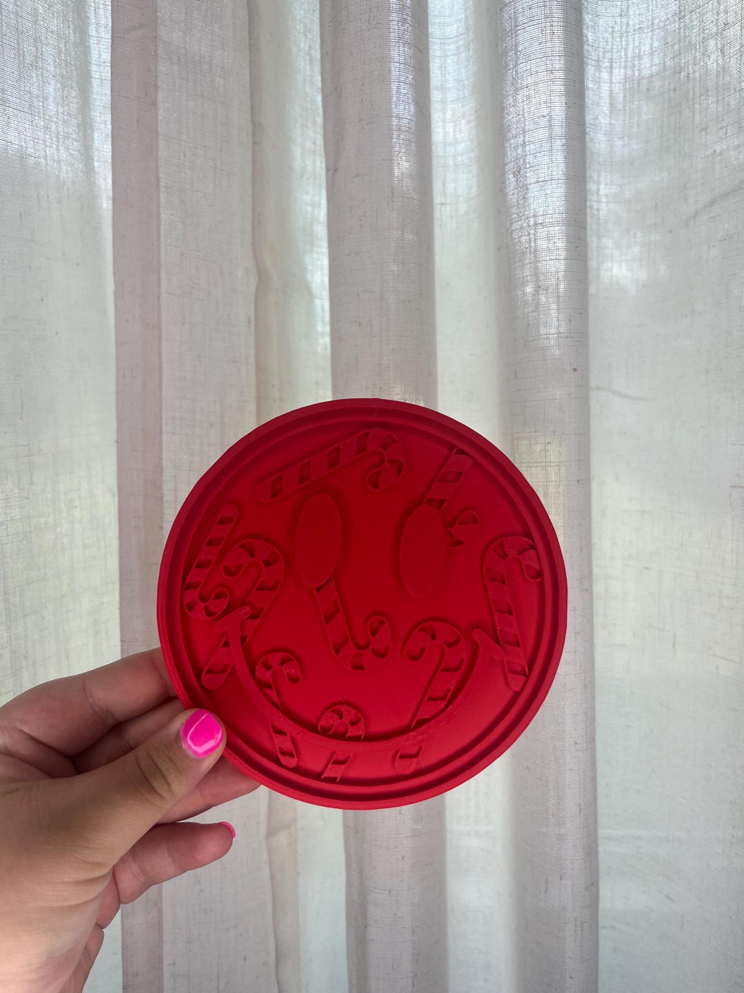 Candy Cane Smiley Silicone INSERTS - Etsy