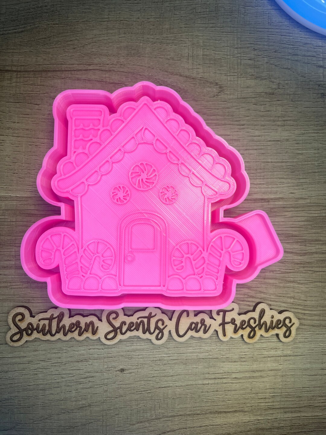 Gingerbread House Silicone Molds for Freshies - Etsy