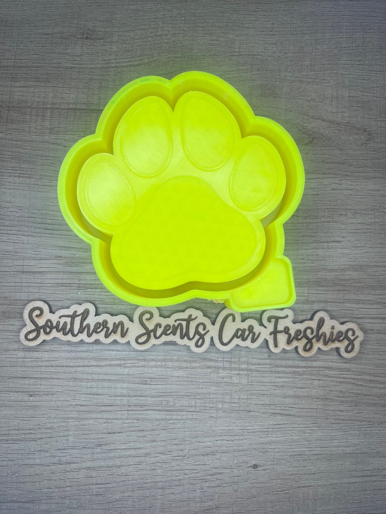 Paw Print Silicone Mold - Etsy