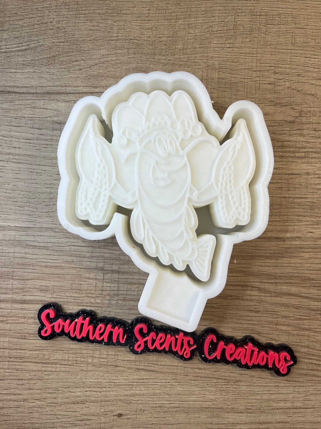 Mardi Gras Crawfish Silicone Mold for Freshies - Etsy