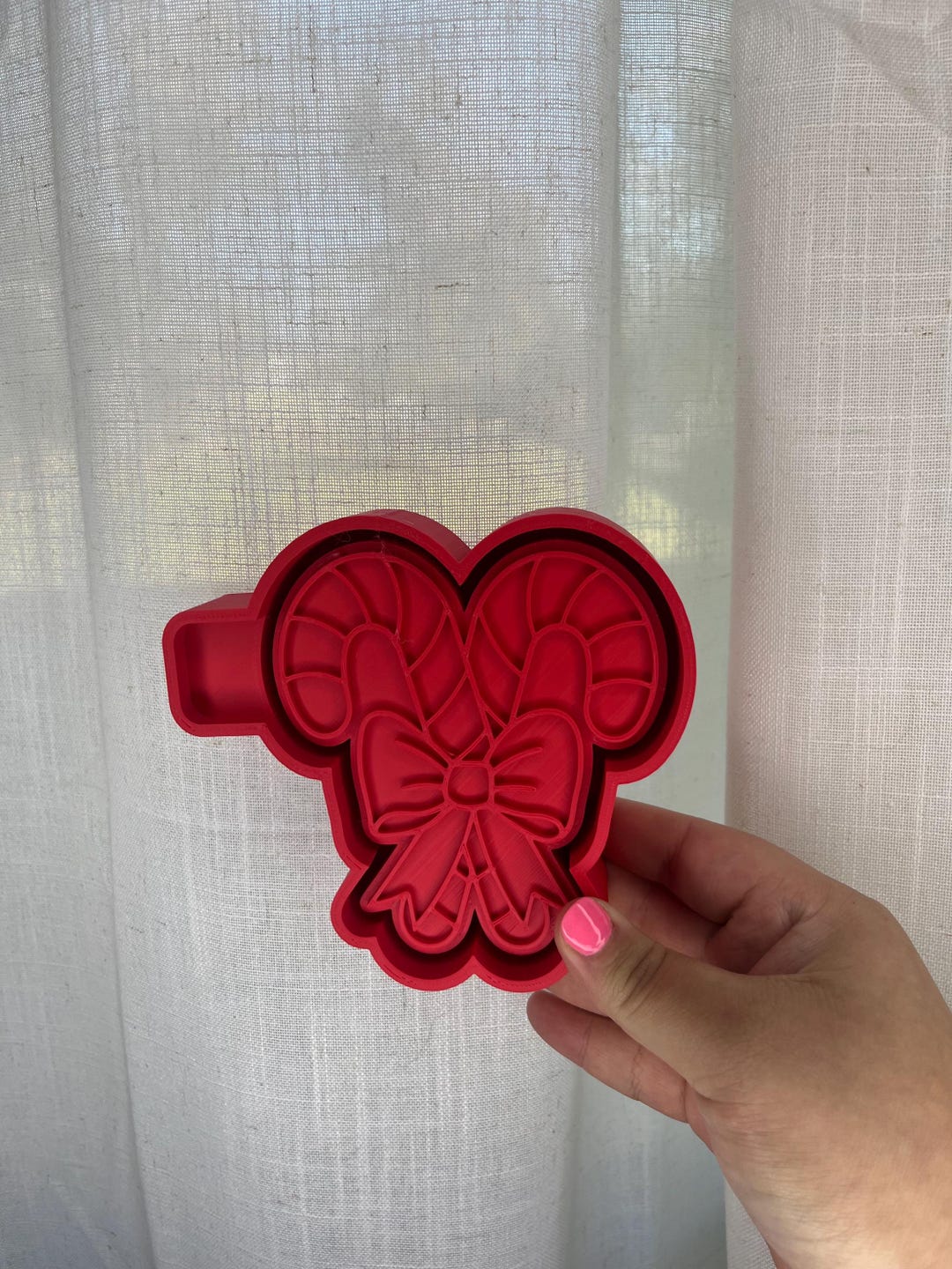 Crossed Candy Canes Silicone Mold for Freshies - Etsy