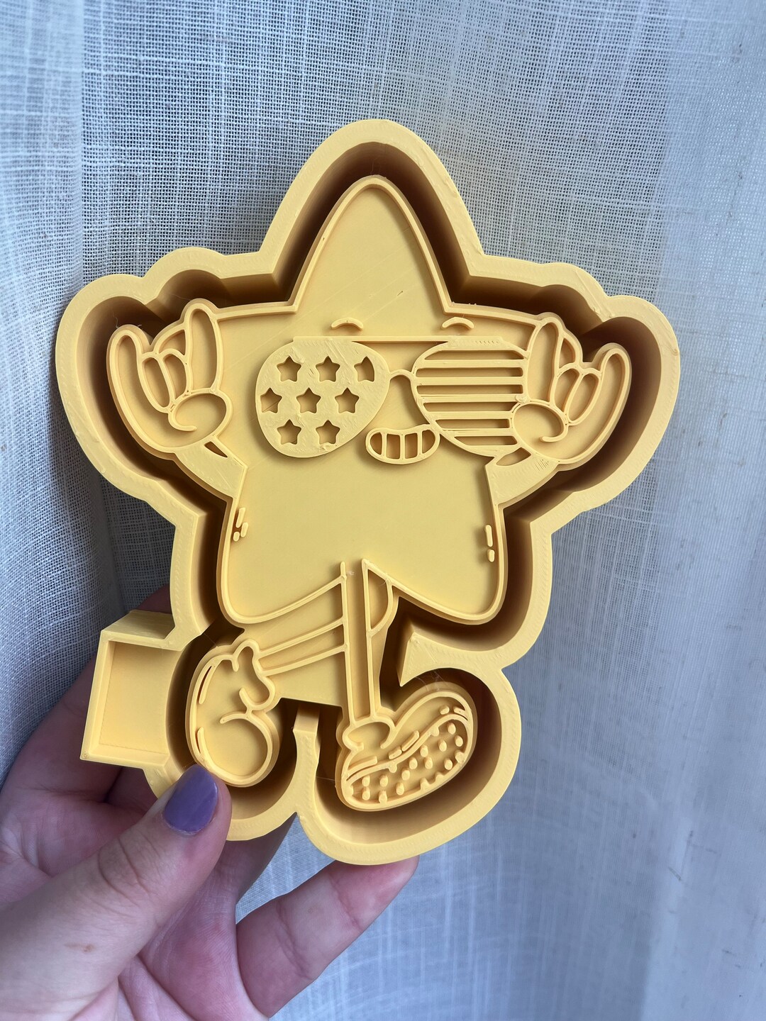 Rocker Star Silicone Mold for Freshies - Etsy