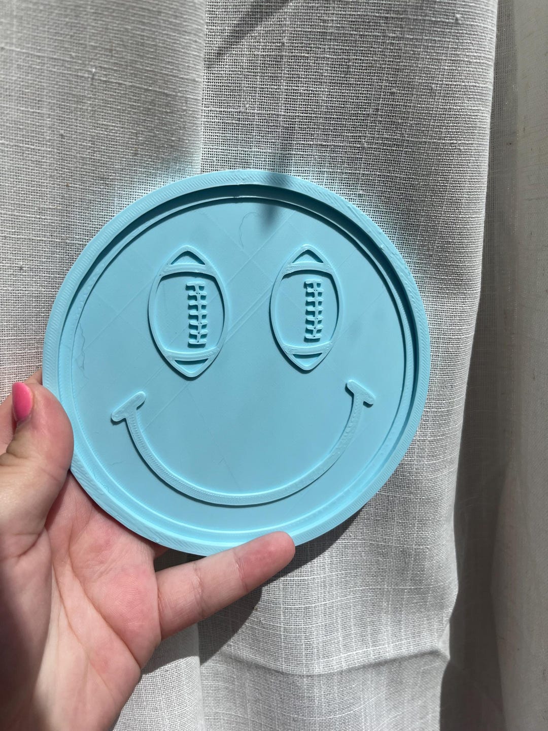 Football Eyes Smiley Silicone INSERT - Etsy