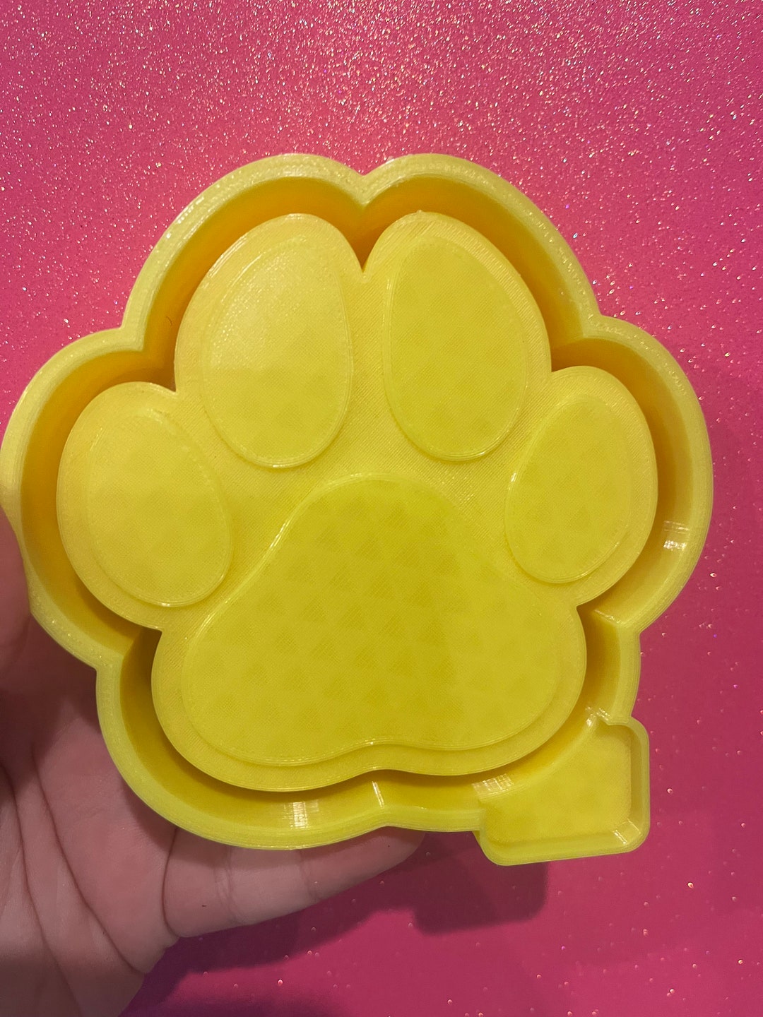 Paw Print Silicone Mold - Etsy