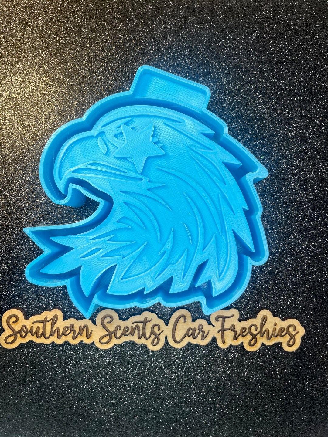 Eagle With Star Eyes Silicone Mold for Freshies - Etsy