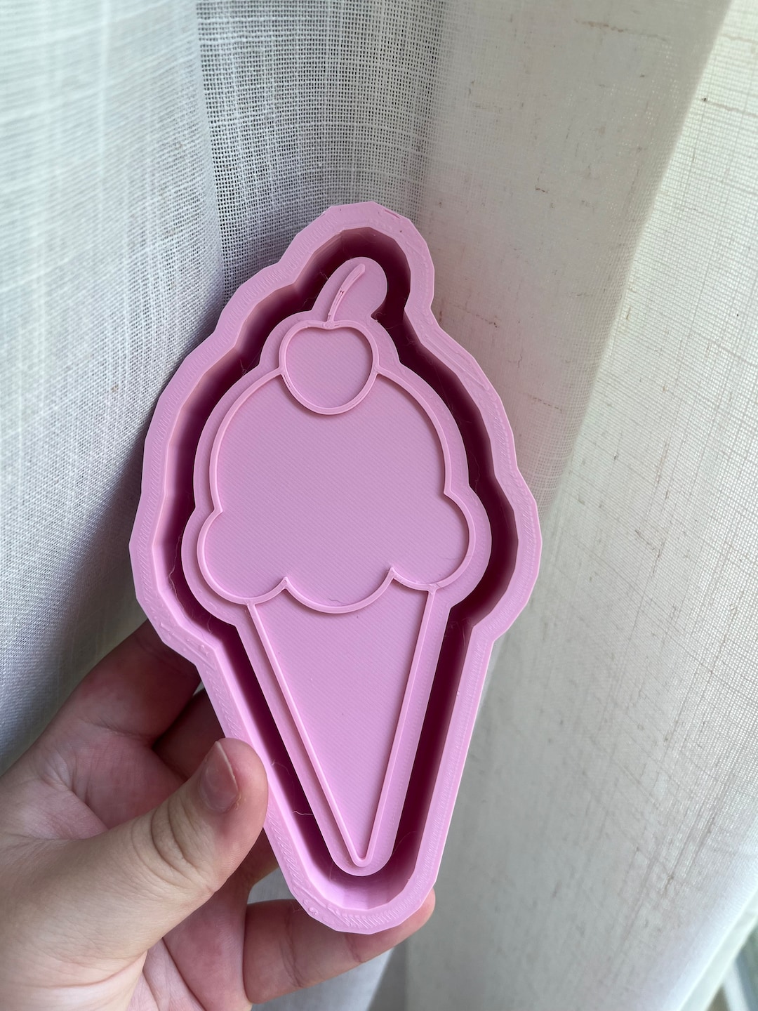 Ice Cream Cone Silicone Mold for Freshies - Etsy