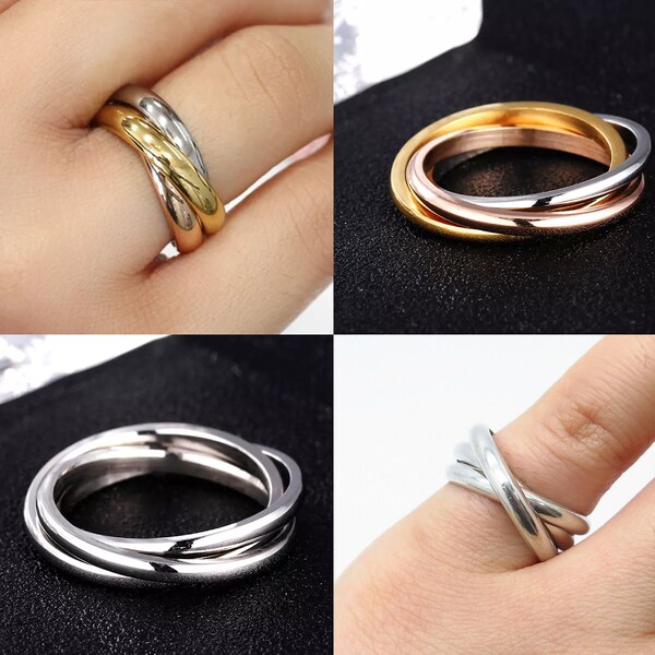 Trinity Ring - Etsy