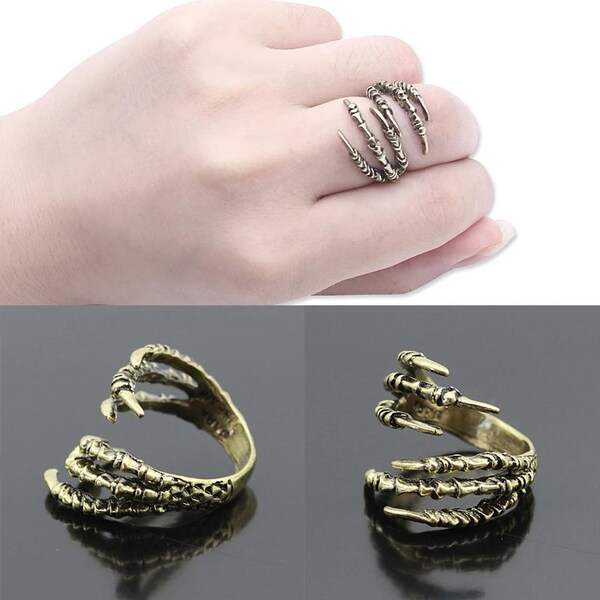 Claw Ring - Etsy UK