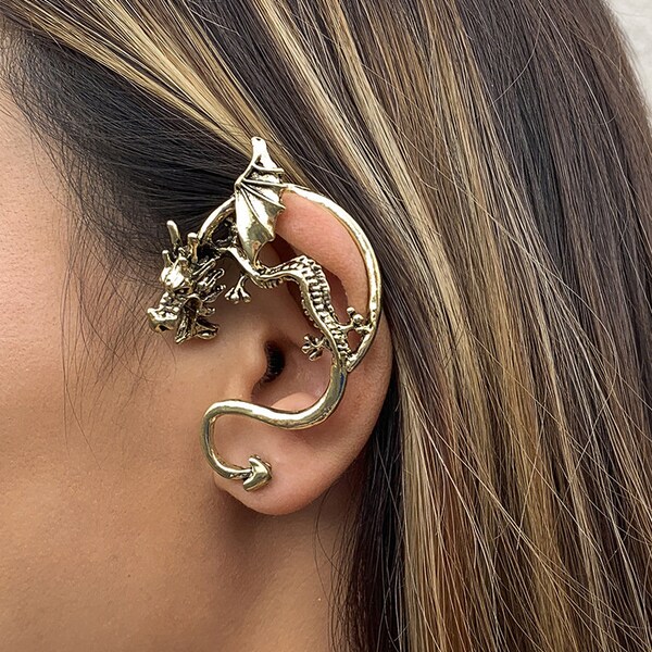 Gothic Ear Cuff - Etsy