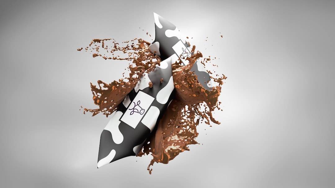 PSD Krówka Mockup Fudge Candy Mockup Chocolate Krówki Krowka - Etsy