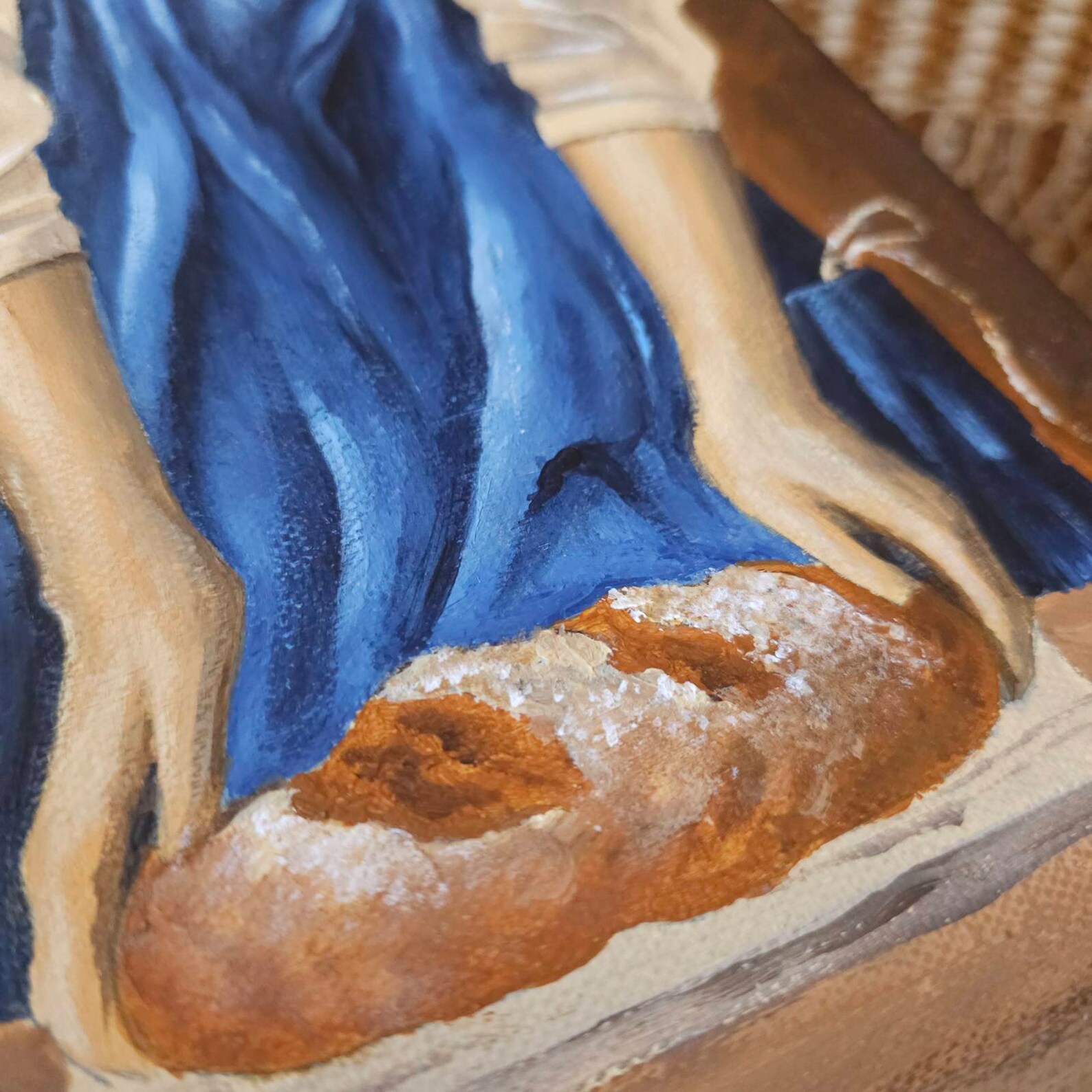 Daily Bread Painting Food Painting Kitchen Painting Country Oil Art ...