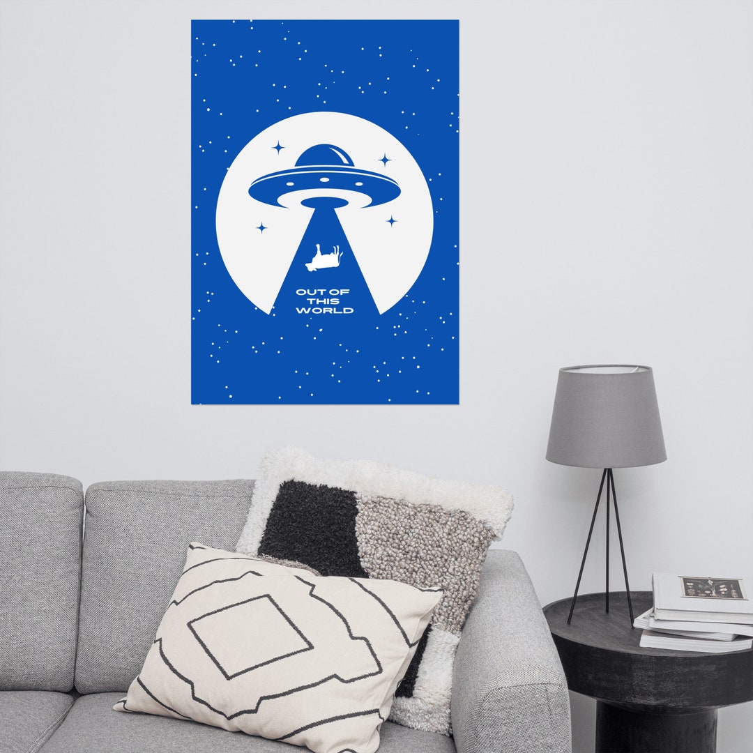 Out of This World Sci-fi Poster - Etsy