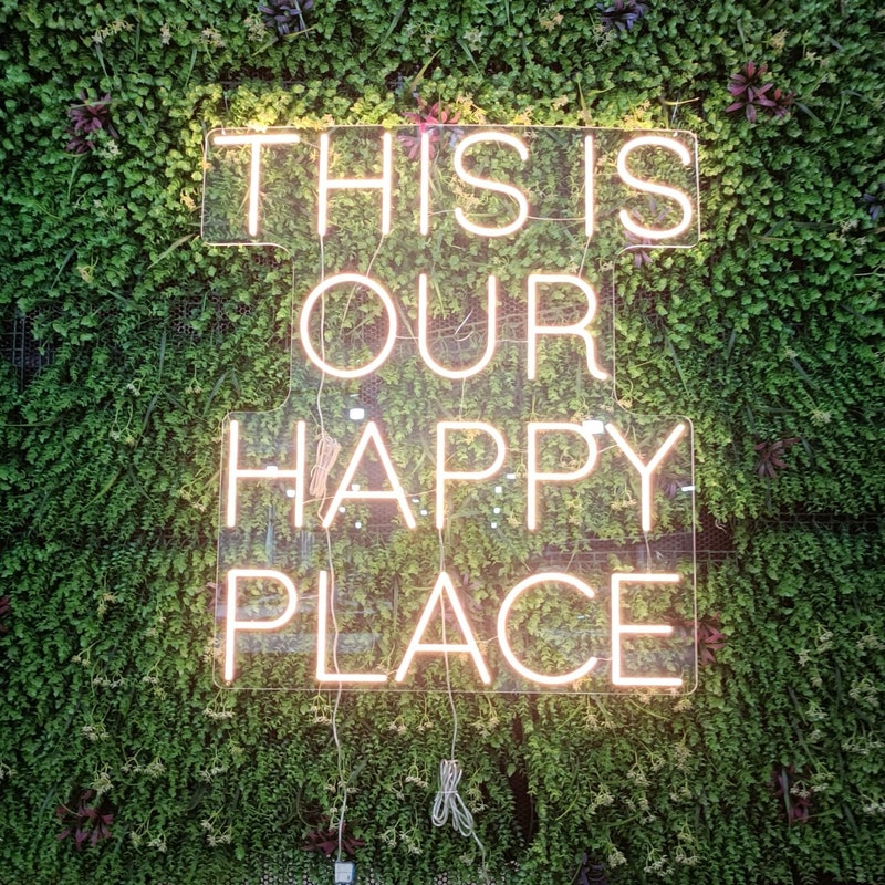 Happy Place Signs - Etsy