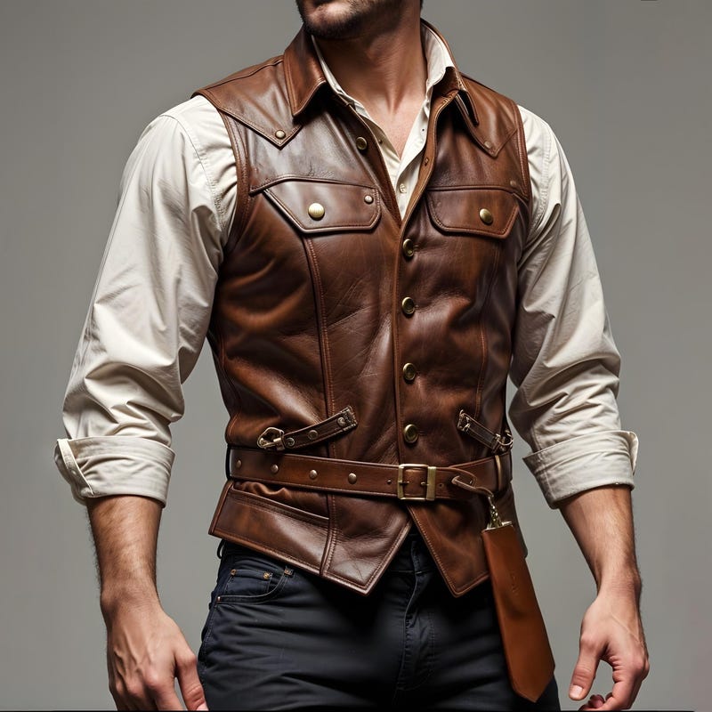 Steampunk Vest - Etsy