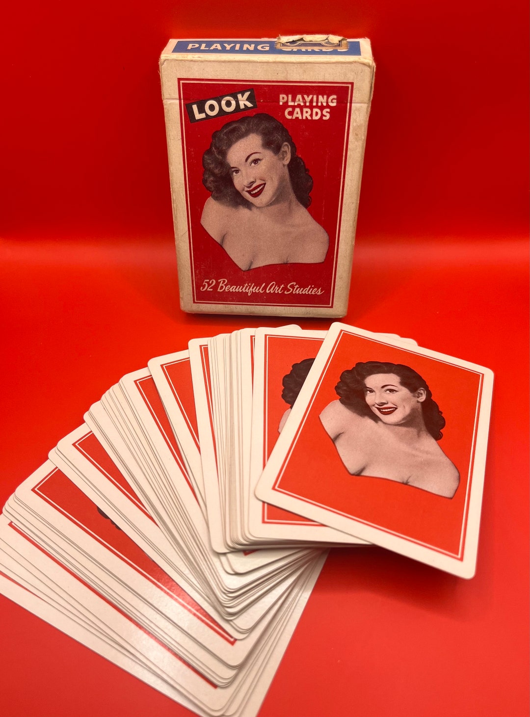 Vintage Look Playing Cards 52 Beautiful Art Studies - Etsy