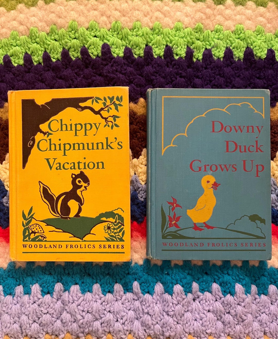 Woodland Frolics Series - Chippy Chipmunk’s Vacation and Downy Duck ...