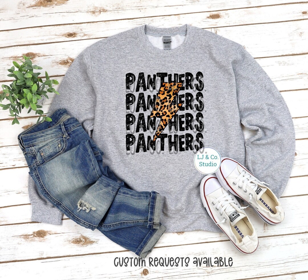 Panthers Bolt PNG, Panthers Mascot Png, Panthers Png, Panthers Pride ...