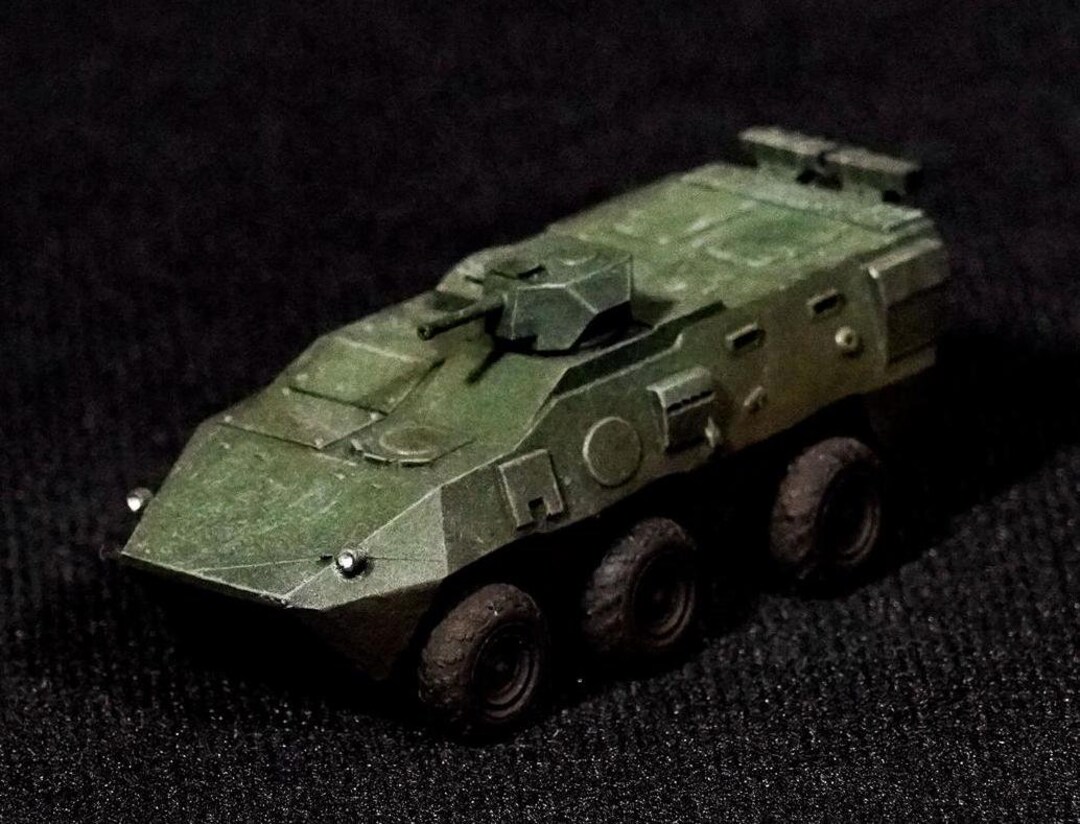 Pandur 1 Austrian Miniature Armored Personnel Carrier - 1/87, 1/100, 1/ ...