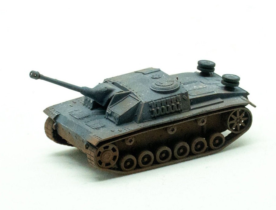 STUG-3G Miniature Hand Painted Tank Model - Etsy