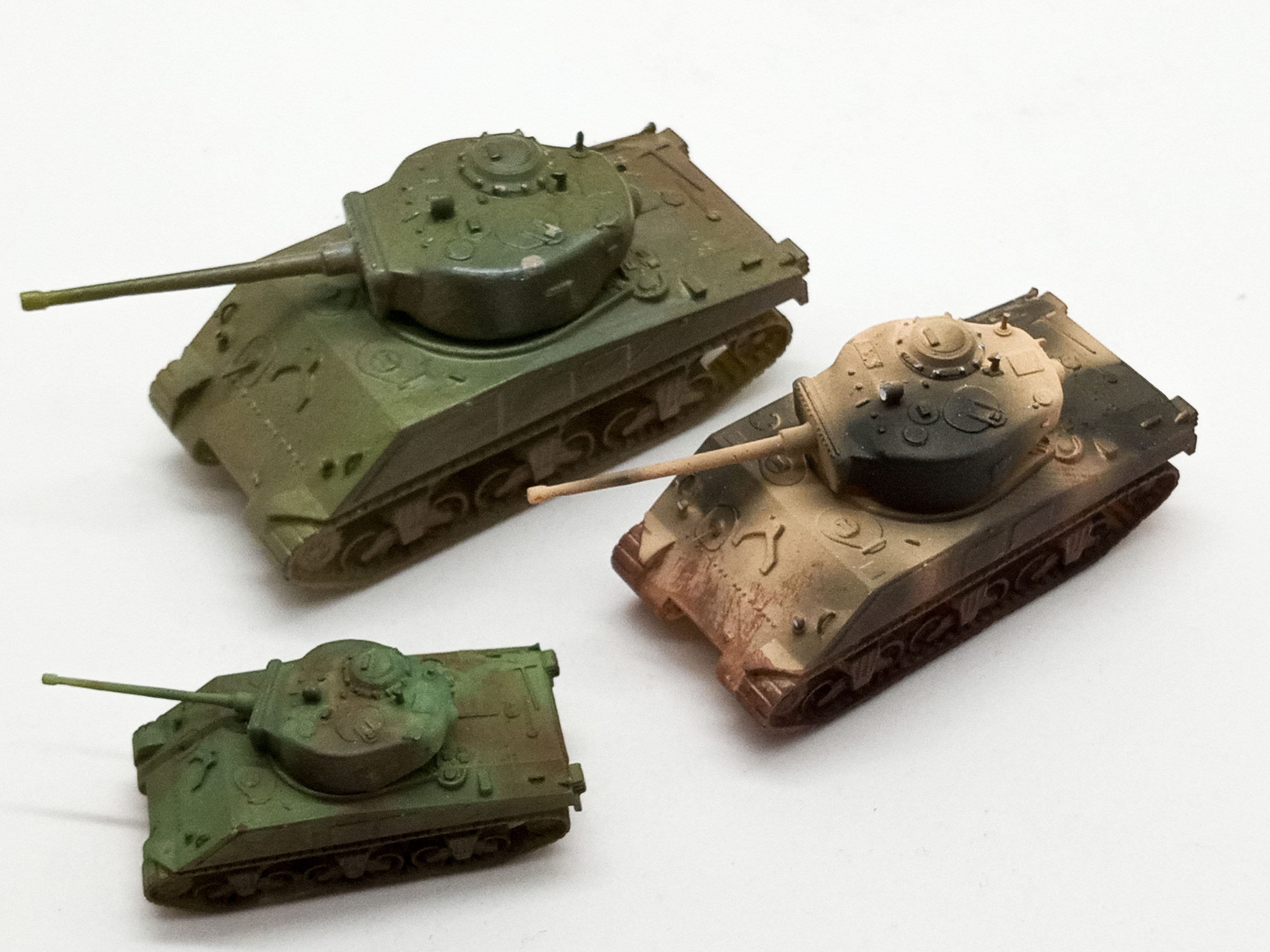 Miniature Tank Model Hand Painted M4 Sherman - Etsy