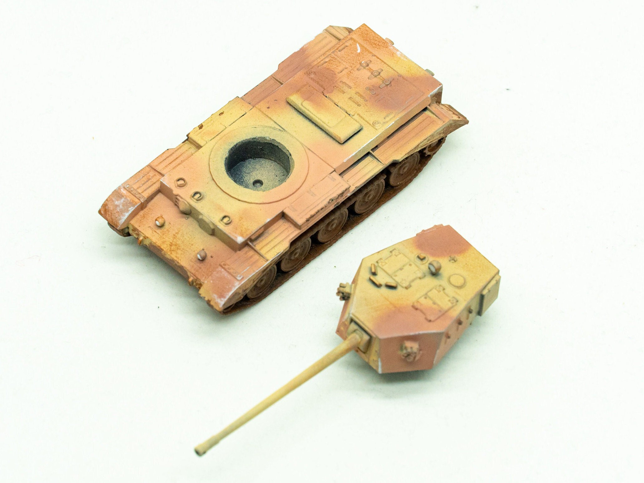 Fv4101 Charioteer Miniature Tank Model Hand Painted - Etsy
