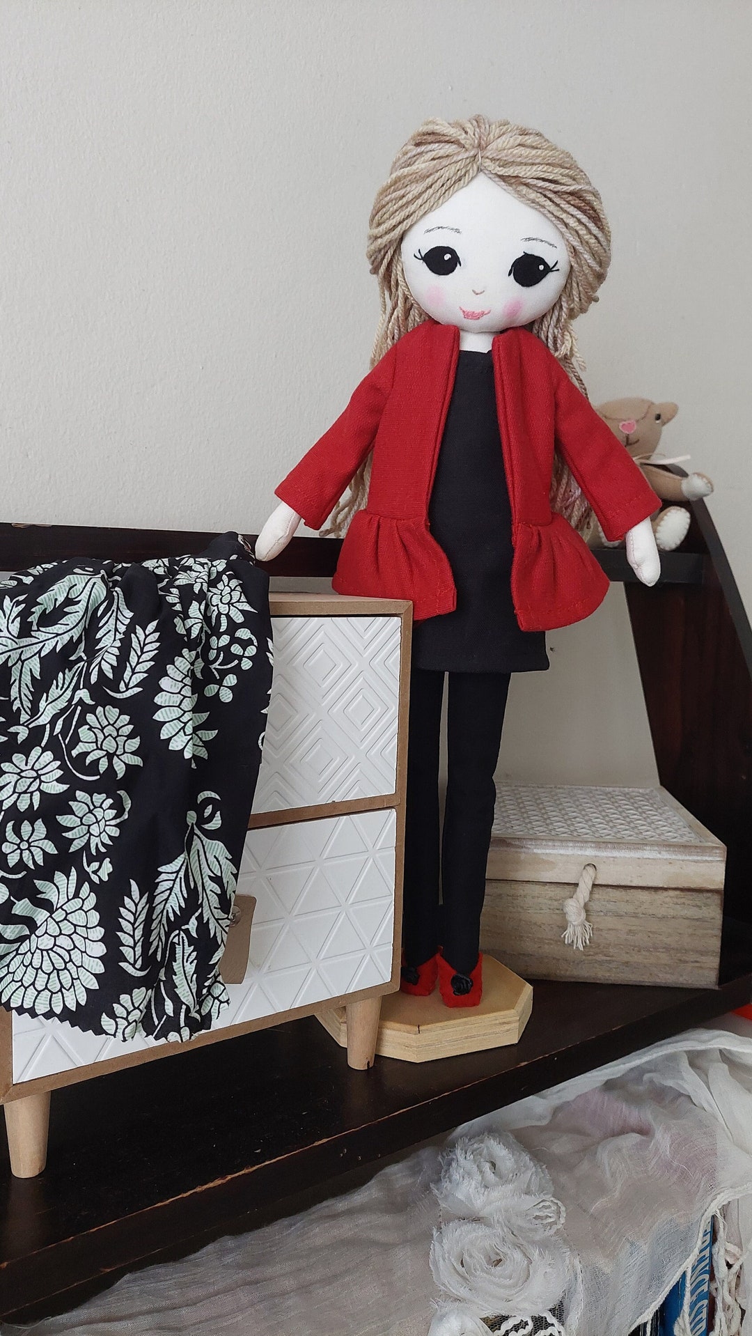 PDF Ragdoll Clothes Pattern and Tutorial Amelia Doll Made by - Etsy