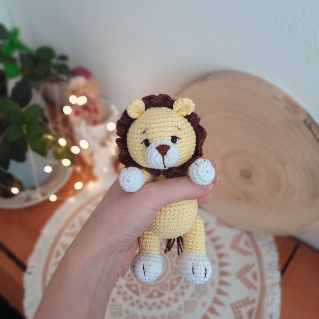 Lion Toy, Small Lion, Plush Toy, Lekor Toy, Baby Room Toy, Baby Toy ...
