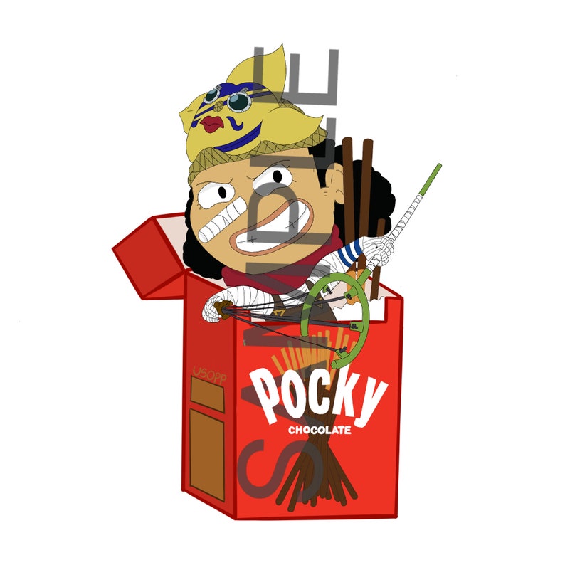 One Piece Usopp Vinyl Sticker - Etsy