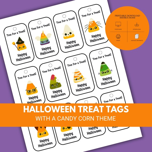 Candy Favor Tag - Etsy