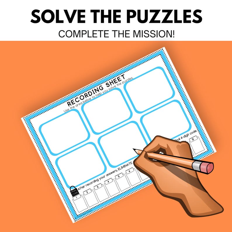 Back to School Escape Game the Locked School Puzzle Party Game 12 ...