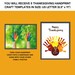Thanksgiving Handprint Art Thanksgiving Activity Handprint Crafts ...