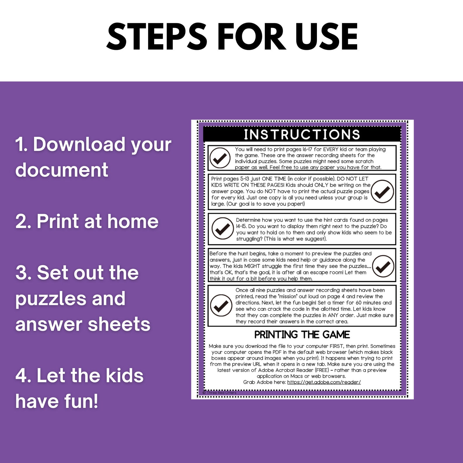 Halloween Escape Game the Haunted Costume Caper Party Game 9 Puzzle ...