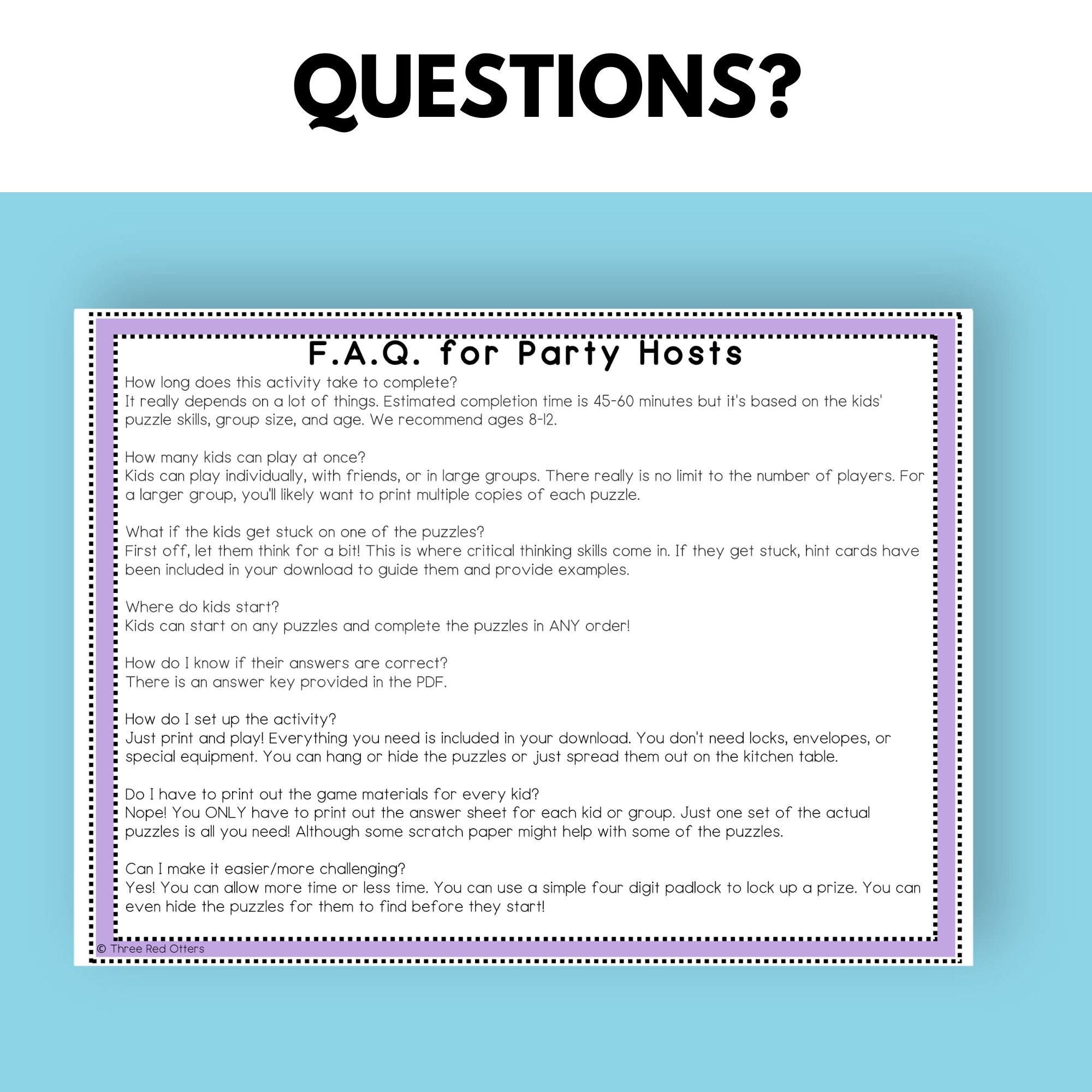 Easter Escape Game – Trapped in the Easter Bunny Garden Party Game – 6 ...