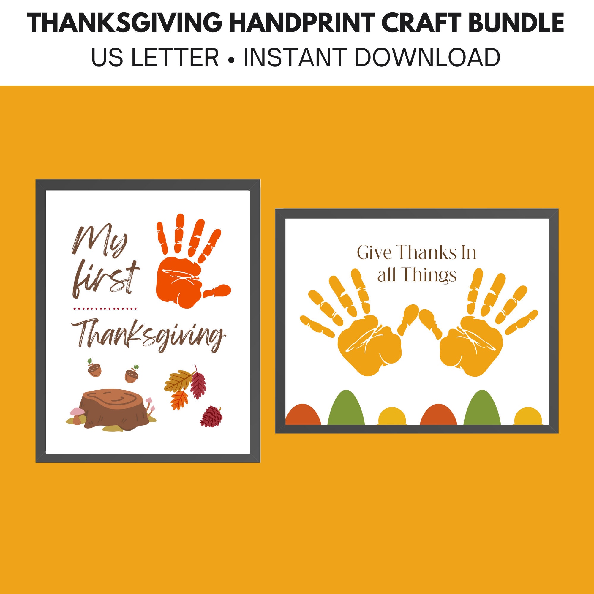 Thanksgiving Handprint Art | Thanksgiving Activity | Handprint Crafts ...