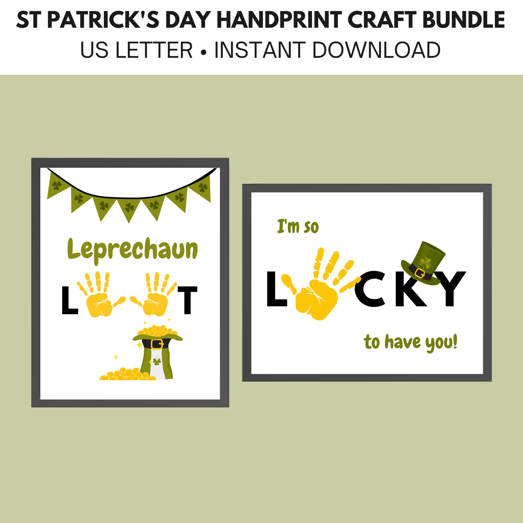 St Patrick’s Day Handprint Art | St Patrick’s Day Activity | Handprint ...