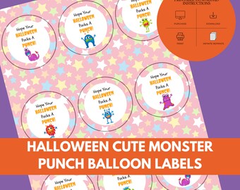 Cute Monster Halloween Scare Doh Play Doh Halloween Favor Non-food ...