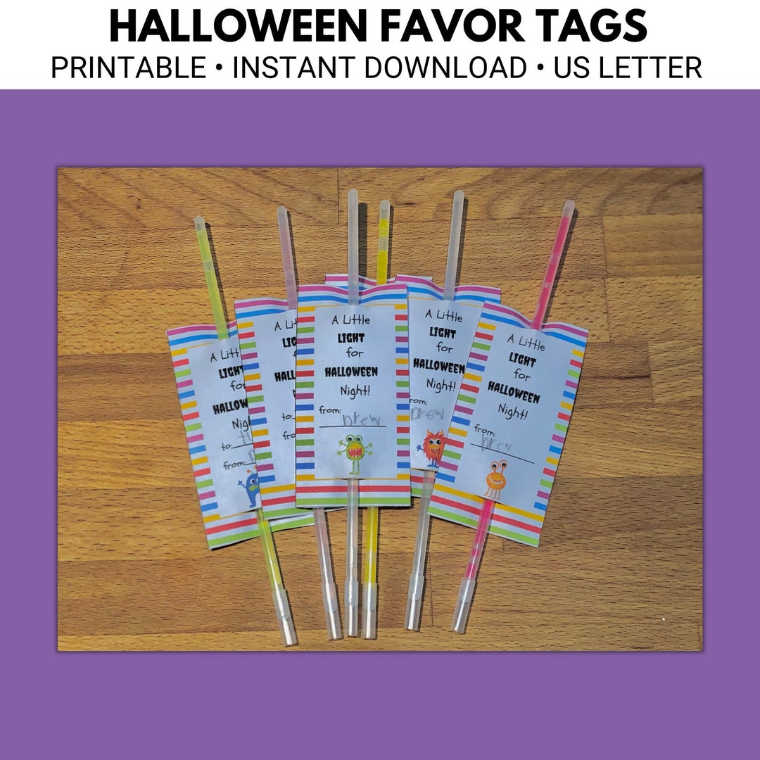 Cute Monster Light for Halloween Night Glow Stick Halloween Favor Non ...