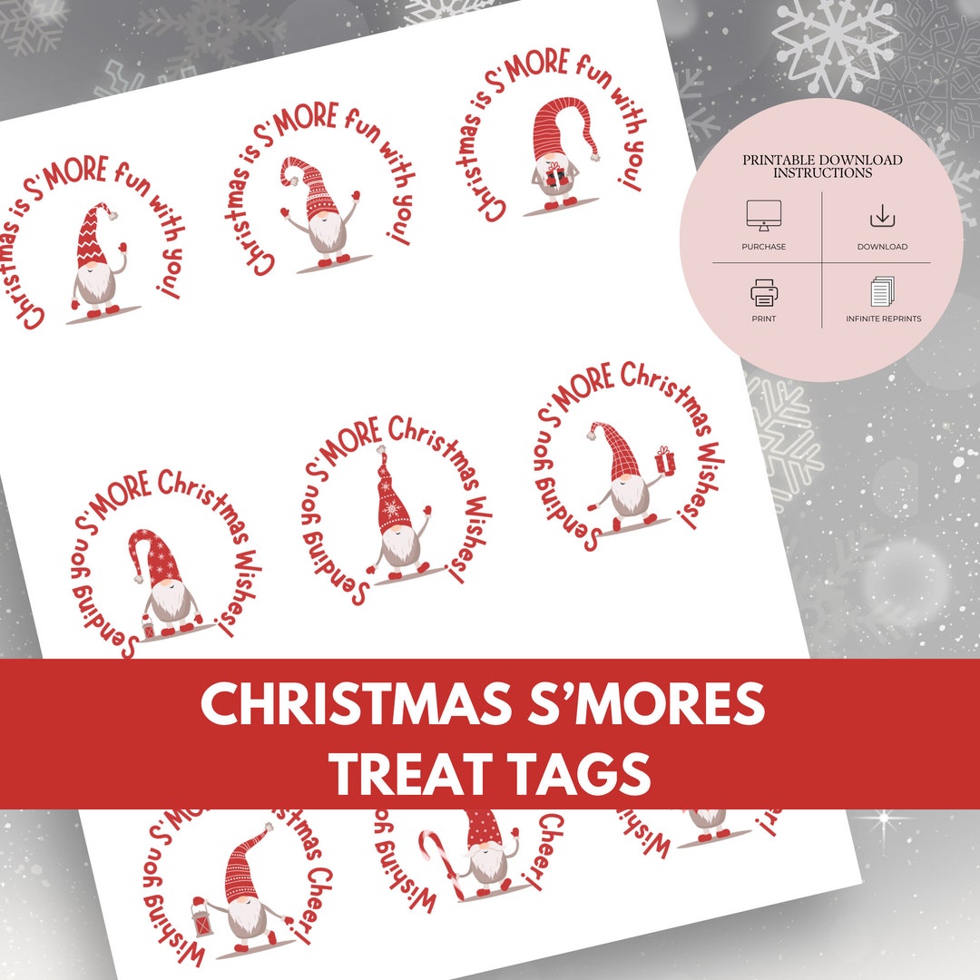 Christmas Gnomes Smores Christmas is Smore Fun With You Sending You ...