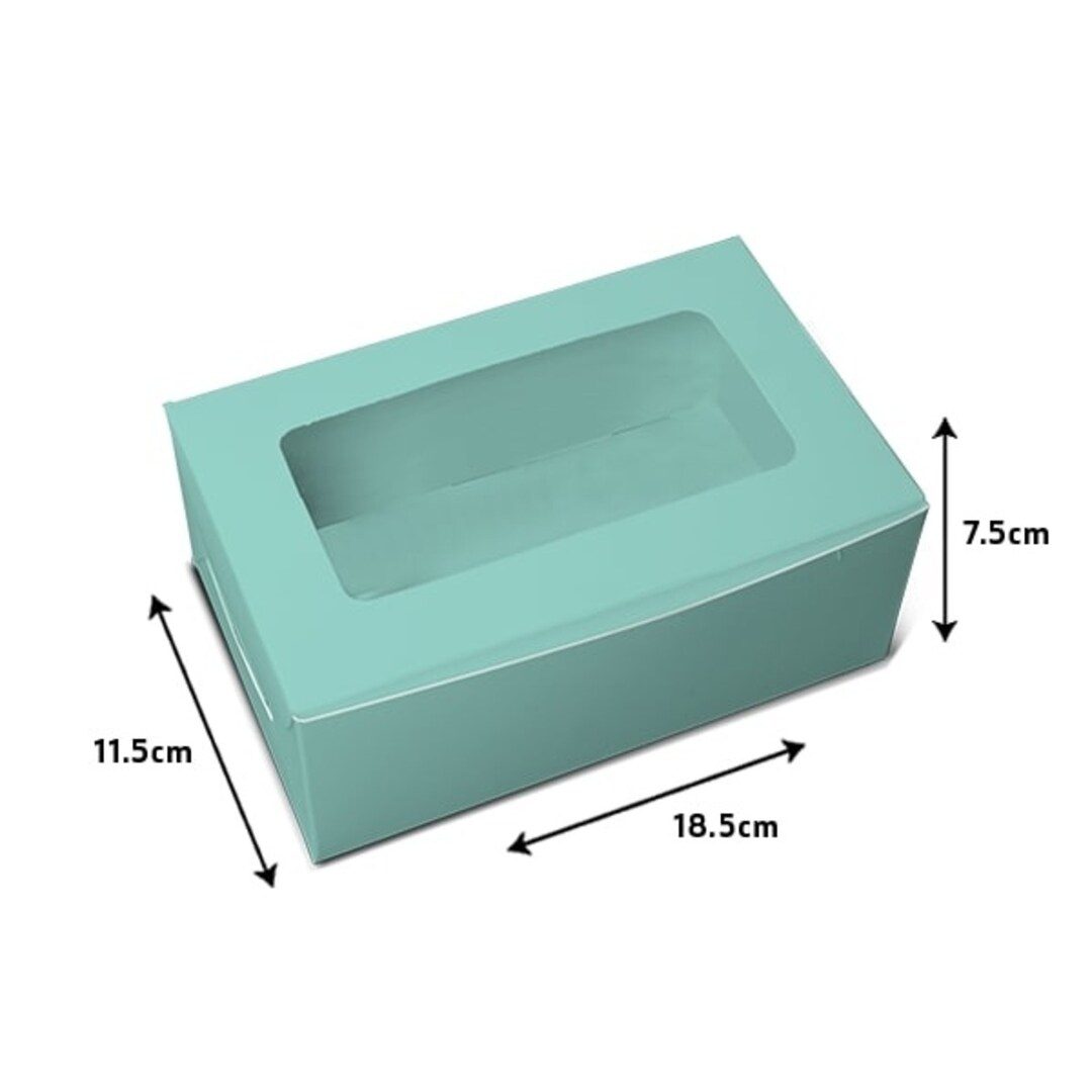 Soap Box, Cupcake Box , Cake Box, Gift Box , Sweet Box Mint Green 11 ...